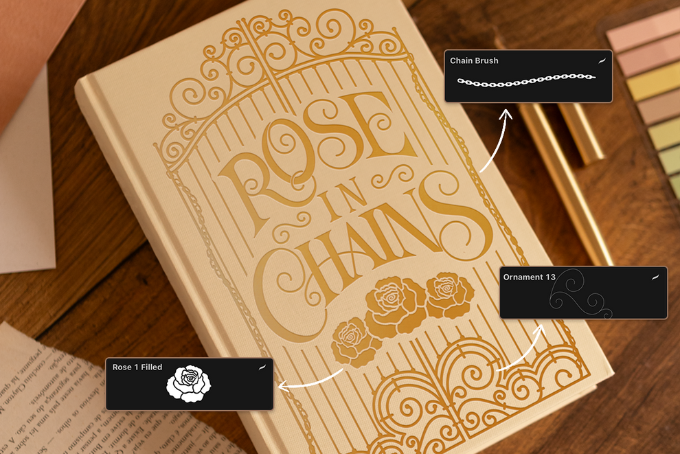 Gilded Tales Toolkit for Procreate – Sara Malva Designs